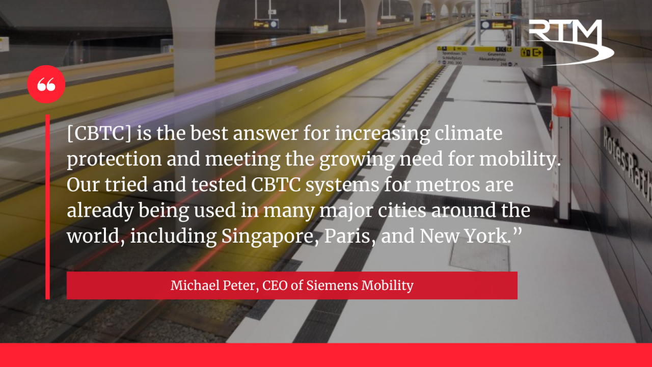 Berlin’s U-Bahn begins semi-automated CBTC conversion | Rail News